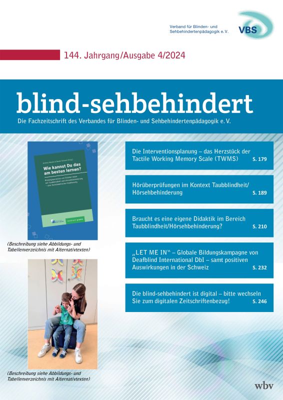 Die Interventionsplanung – das Herzstück der Tactile Working Memory ...